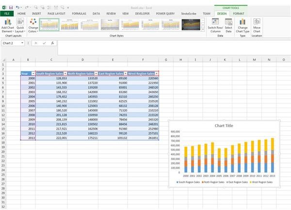 How To Create A Bar Chart And Format Your Graphs In Excel 2013 Easy 