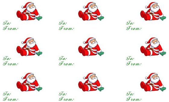 How To Create Christmas Gift Tags In Word