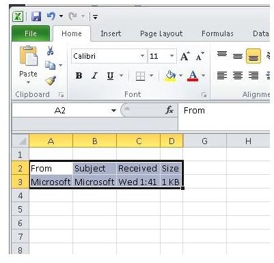 Learn How To Insert Outlook Email In Excel
