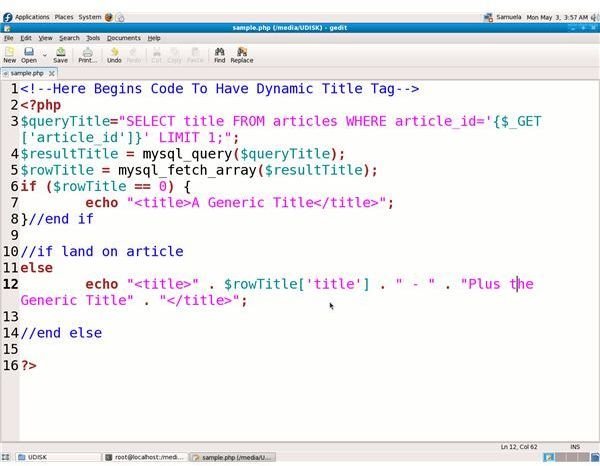 Dynamic HTML A Practical And Simple Solution For A Database Driven 