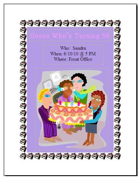 How To Make A Poster In Microsoft Publisher
