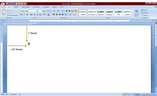How To Change The Default Margin Settings For Word 2007 Documents