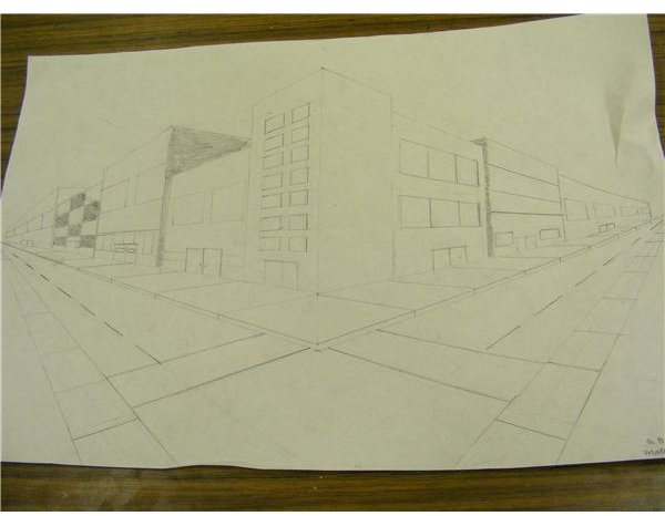 Creating A Systematic Art Thematic Unit Plan On Perspective Drawing With 2 Vanishing Points 