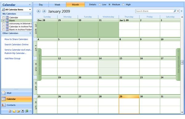 Tips For Using Microsoft Outlook 2007 Calendar Bright Hub