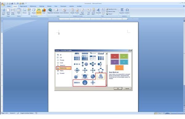 How To Find And Create Blank Venn Diagrams In Microsoft Word 2007 An 
