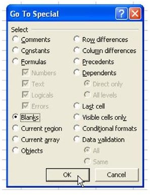 Microsoft Excel Help Eliminate Blanks In The Outline Format Of A Pivot 