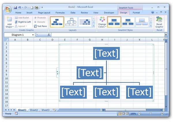 How To Insert SmartArt Charts In Microsoft Excel 2007 Bright Hub