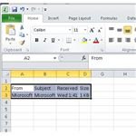 Learn How to Insert Outlook Email in Excel