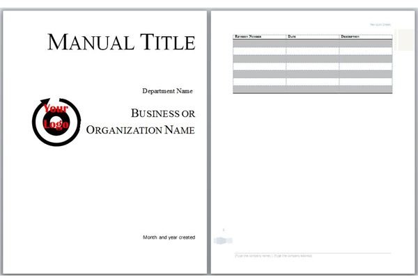 Create Instruction Manual In Word